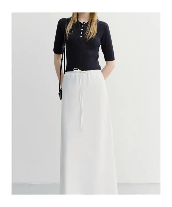 DUNST Short-sleeved Knit Polo Shirt