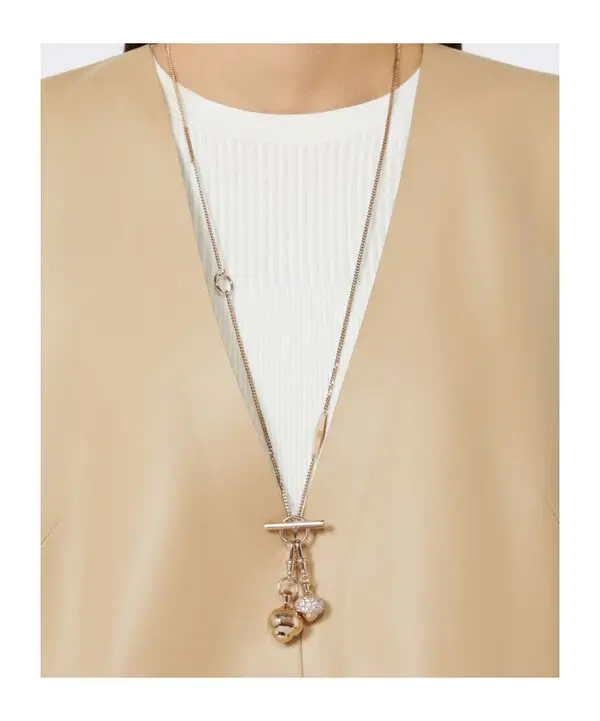 Max Mara Long Necklace With Pendants