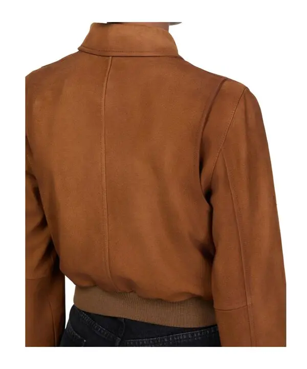 Miu Miu Lapel Long-sleeved Casual Jacket
