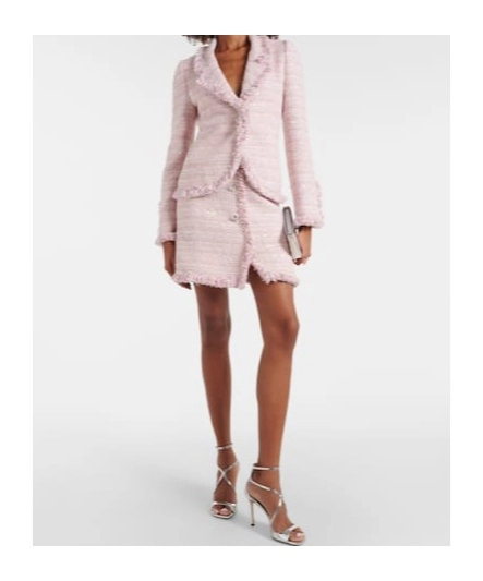 Giambattista Valli High-rise Tweed Miniskirt