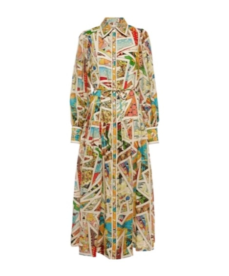 ALEMAIS Shirt Dress - Nude