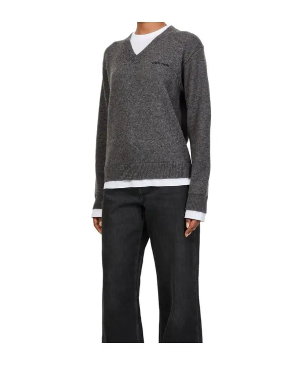 Miu Miu Long-sleeved Sweater