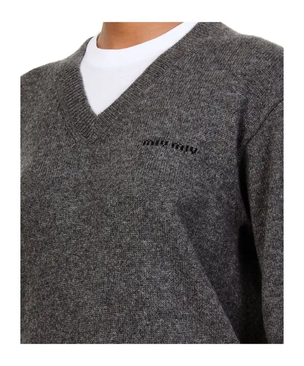 Miu Miu Long-sleeved Sweater