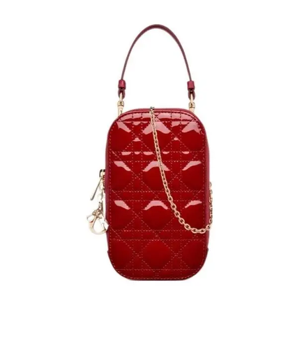 Dior Lady Call'in Phone Holder - Red