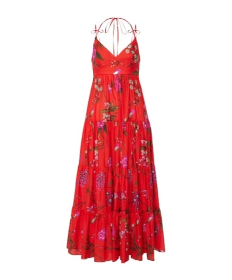 Erdem Floral Cotton-blend Midi Dress