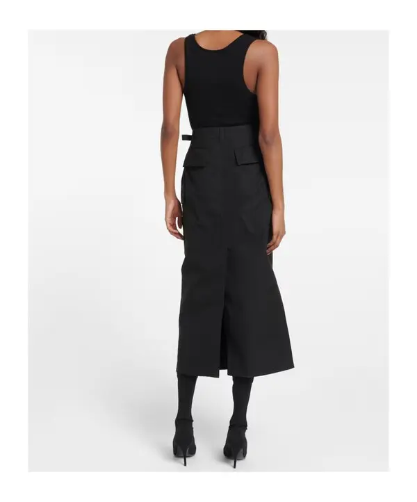 Wardrobe.NYC Belt Loop Work Skirt