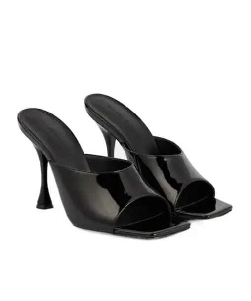 Magda Butrym Crystal-embellished Mules - Black