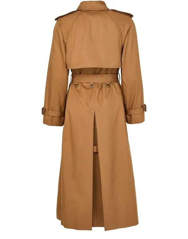 Chloé High-necked Long-sleeved Trench Coat