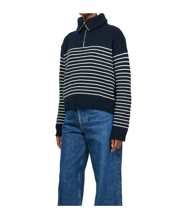 Miu Miu Lapel Long-sleeved Sweater