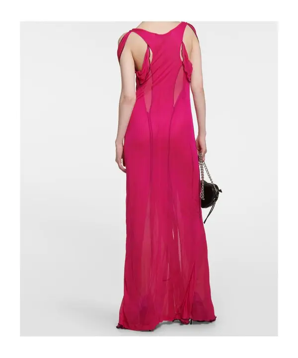 Y/project Chiffon Maxi Dress