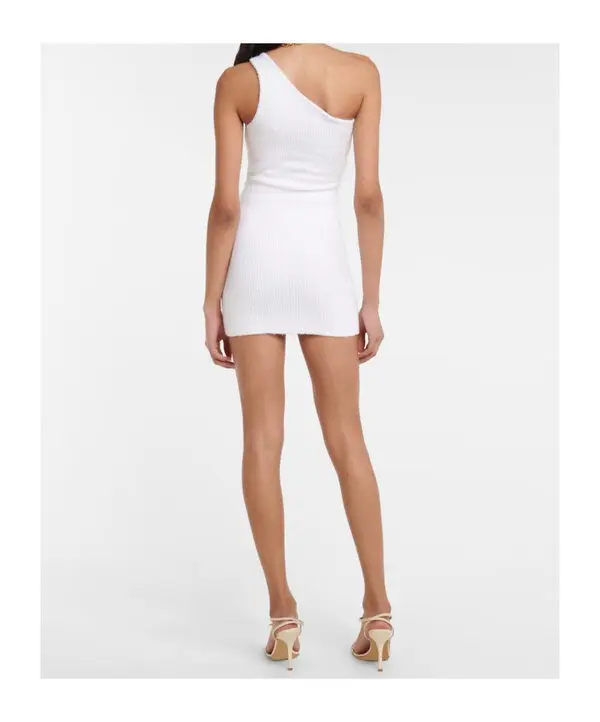 Wardrobe.NYC Asymmetrical One-shoulder Neckline Dress