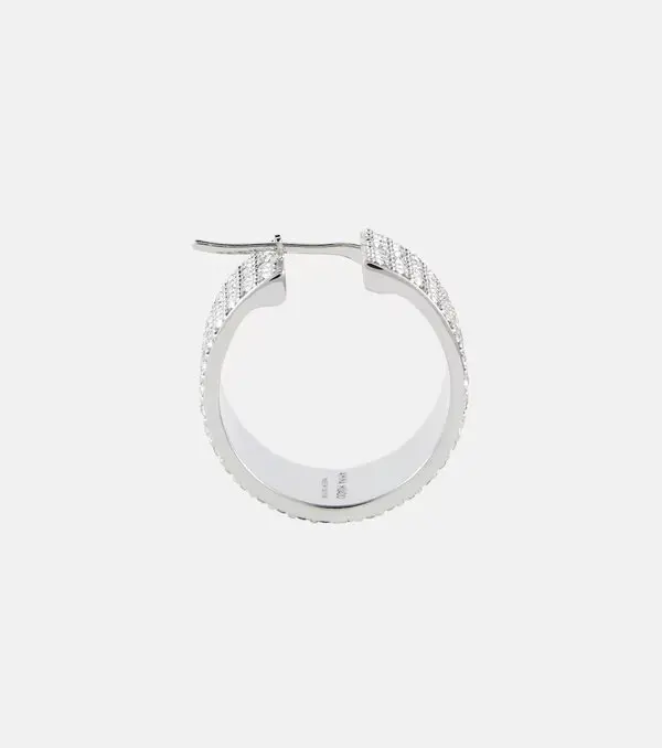 Amina Muaddi Rih Small Earrings