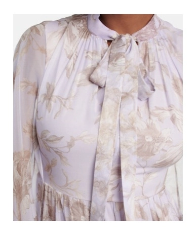 Erdem Chiara Printed Silk Gown