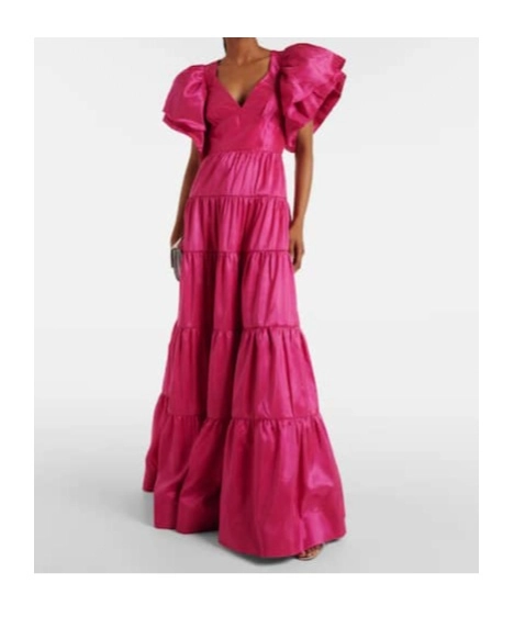 Rebecca Vallance Niarah Puff Sleeve Gown