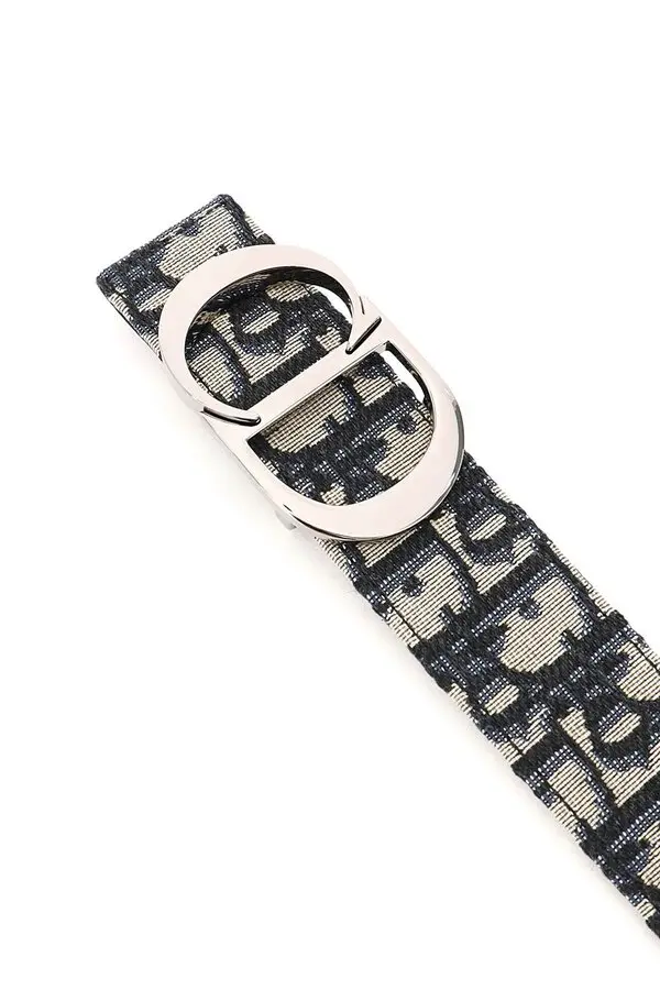 Dior Logo Buckle Reversible Belt