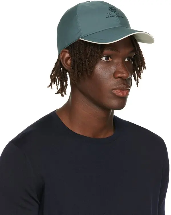 Loro Piana Logo Logo Embroidered Baseball Cap