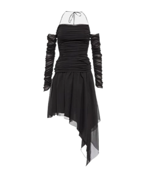 Blumarine Ruched Minidress