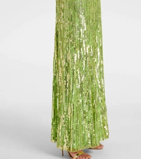 Jenny Packham Nymph Sequined Gown