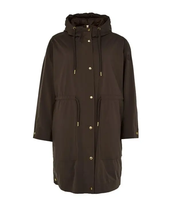 Moncler Sainbel Long Parka - Brown