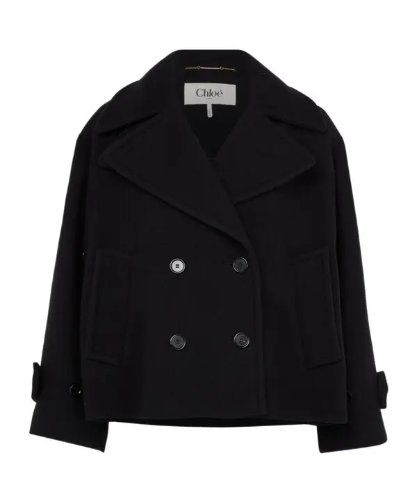 Chloé Collared Long-sleeved Jacket