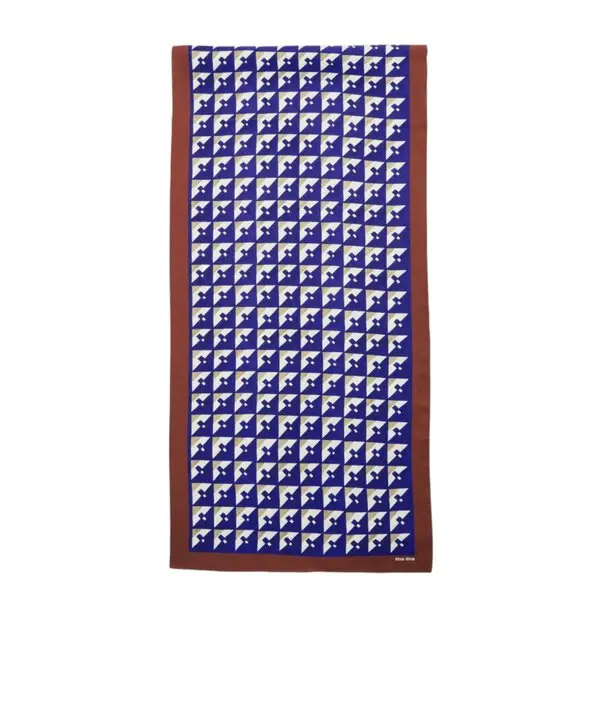 Miu Miu Printed Scarf