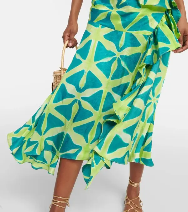 Ulla Johnson Zoya Printed Midi Dress