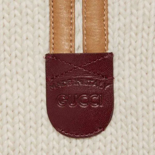 Gucci Buckle-strap Wool Jumper