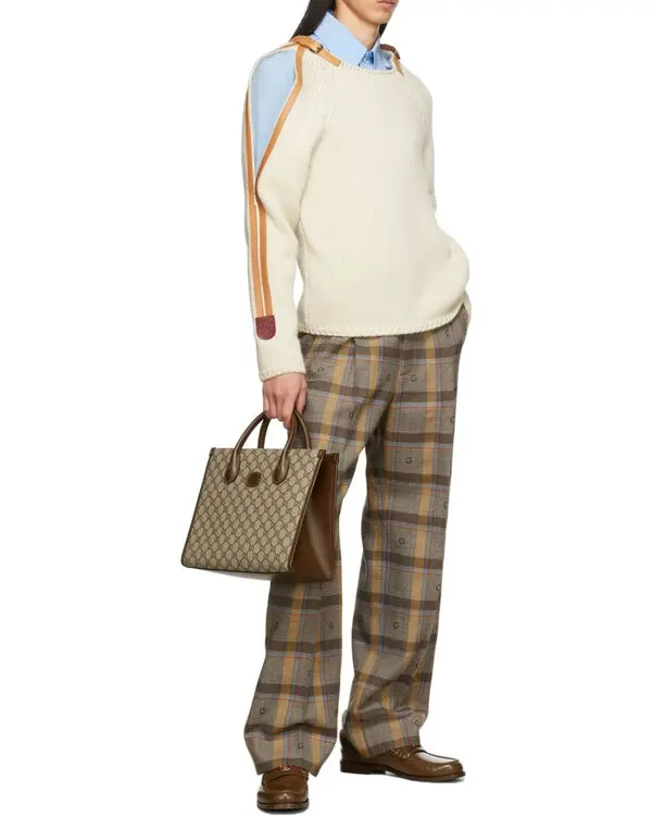 Gucci Buckle-strap Wool Jumper
