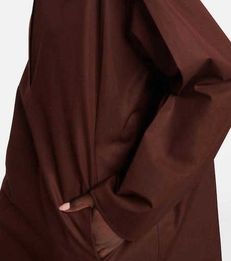 JIL SANDER Layered Cotton Minidress