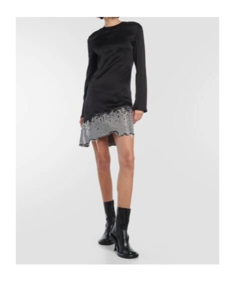 J.W.ANDERSON Deconstructed Satin Minidress