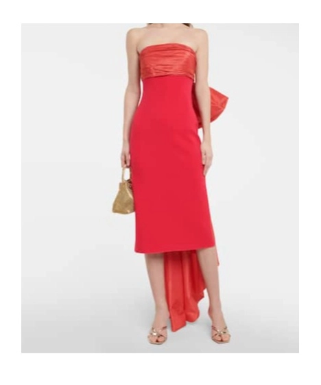 Oscar De La Renta Satin-trimmed Gown