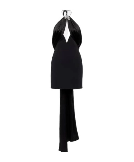 David Koma Embellished Halter-neck Minidress
