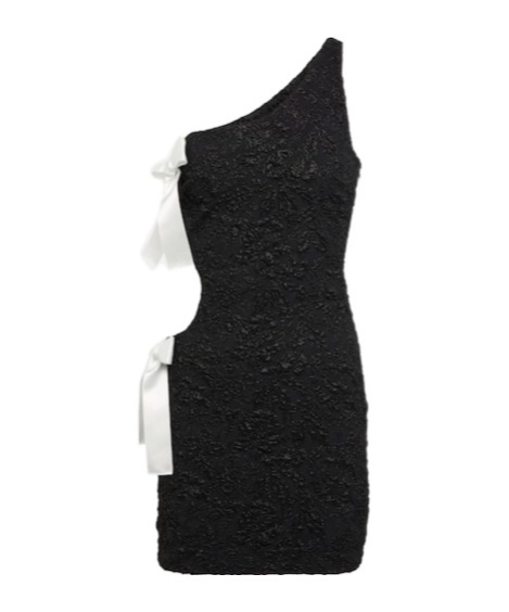 Giambattista Valli Cutout Bow Minidress