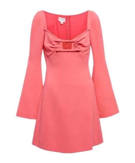 Giambattista Valli Cutout Minidress - Pink