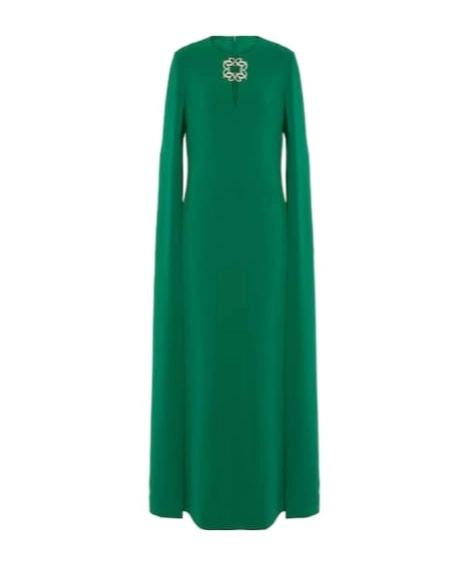 Elie Saab Embellished Cady Gown