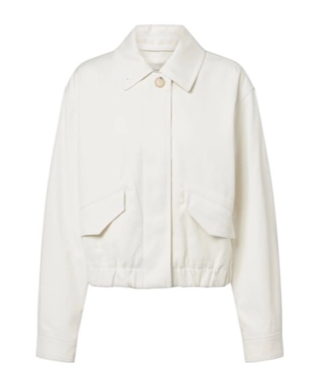 Vince Cotton Twill Blouson Jacket