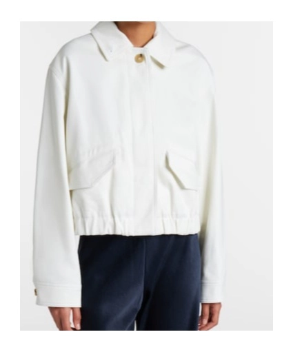 Vince Cotton Twill Blouson Jacket