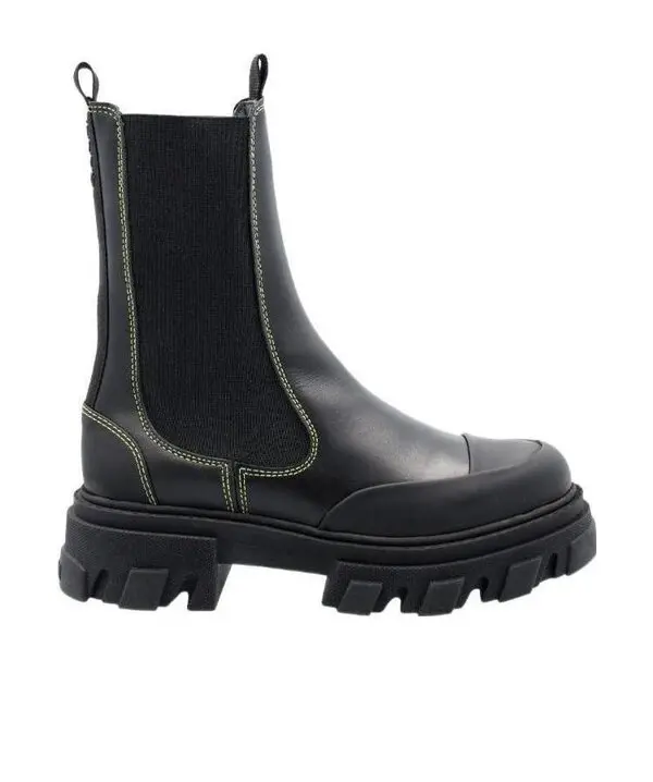 GANNI Round-headed Short Boots