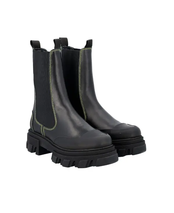 GANNI Round-headed Short Boots