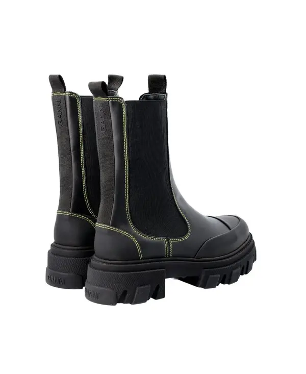 GANNI Round-headed Short Boots