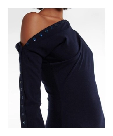 Altuzarra Jeevika Wool-blend Midi Dress With Button Details - Black