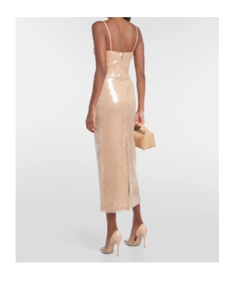 David Koma Sequined Midi Dress
