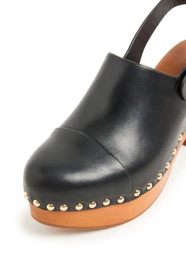Chloé Round-toe High-heeled Sandals