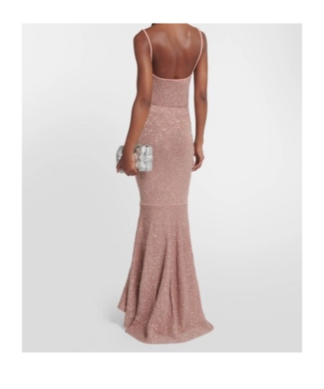 Altuzarra Metallic Knit Maxi Skirt