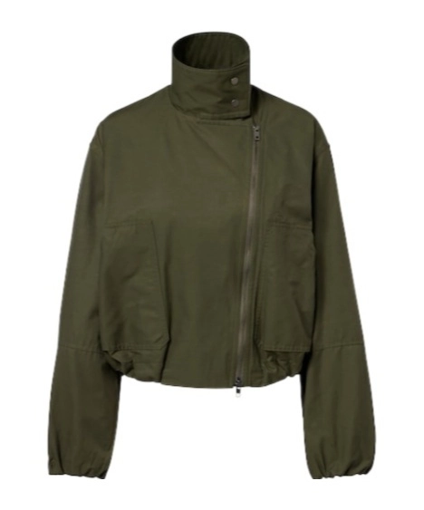 Vince Cotton-blend Jacket - Green