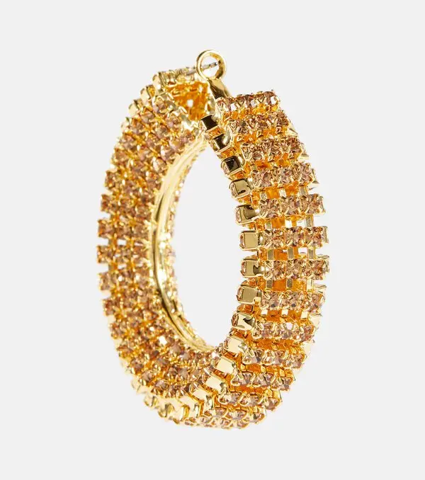 Magda Butrym Crystal-embellished Hoop Earrings