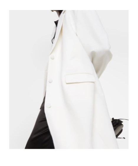 Magda Butrym Single-breasted Wool Coat