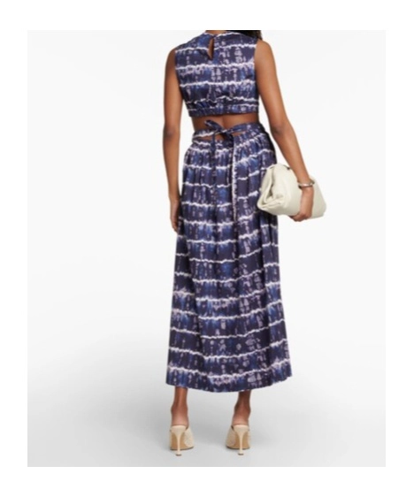 Altuzarra Ashima Cutout Cotton-blend Midi Dress