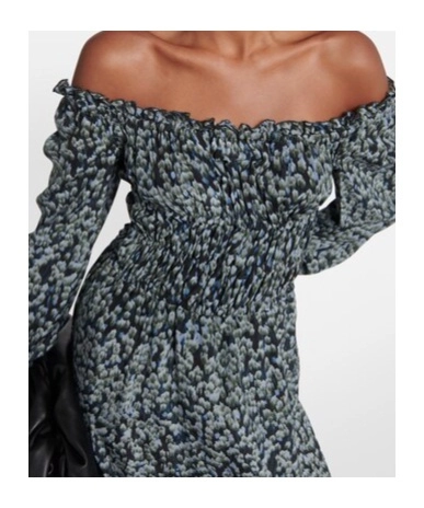 Altuzarra Lillian Printed Silk Midi Dress