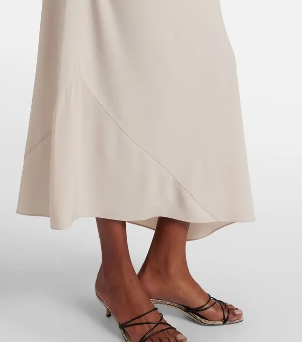 JOSEPH Aly Crêpe Maxi Dress